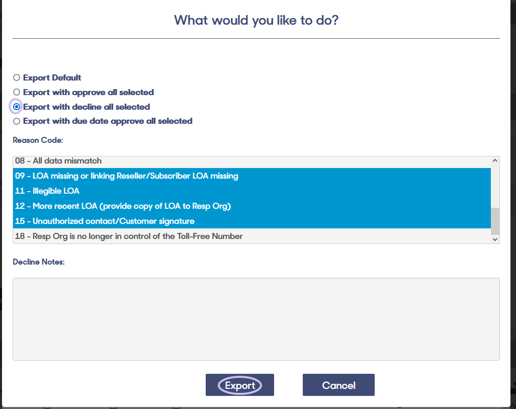 ROC System: How do I View and Process an Incoming ROC Request via the RSR Page? – Somos