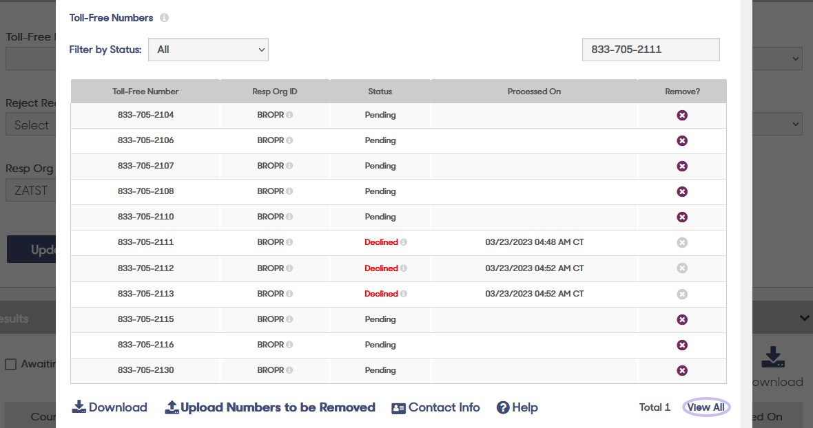 ROC System: How do I View and Process an Outgoing ROC Request via the ...