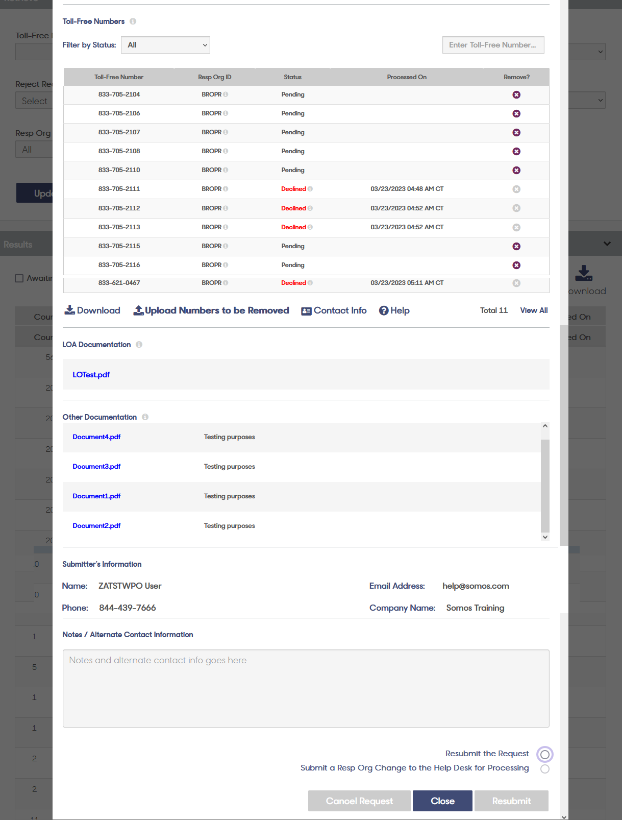 ROC System: How do I View and Process an Outgoing ROC Request via the ...