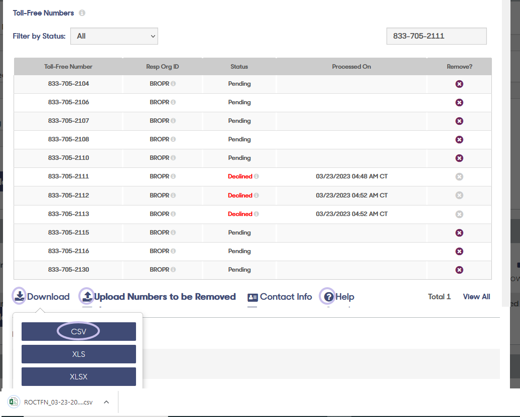 ROC System: How do I View and Process an Outgoing ROC Request via the RSR Page? – Somos