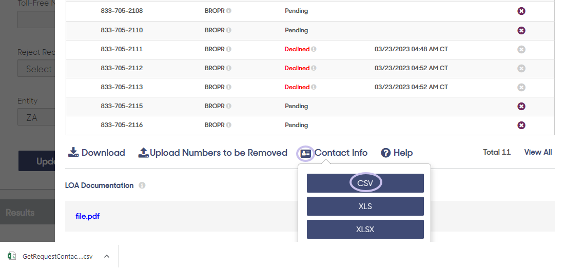 ROC System: How do I View and Process an Outgoing ROC Request via the ...
